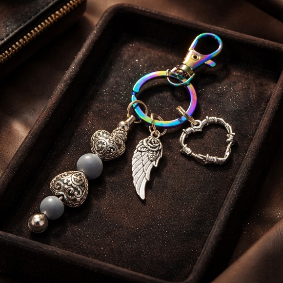 The Crystal Witch Goods | Accessories | Over The Rainbow Barbed Heart ...